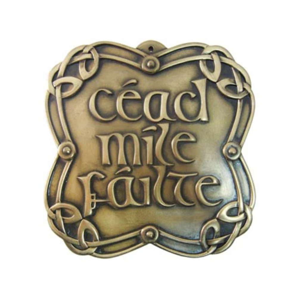 Cead Mile Failte Wall Plaque